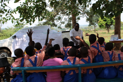 Duty bearers discussing the Monitoring Standard against available ...